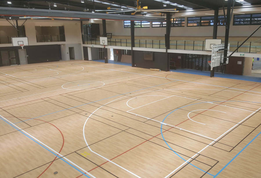 Sports Court Line Marking, Tennis, Netball, Multi Court etc